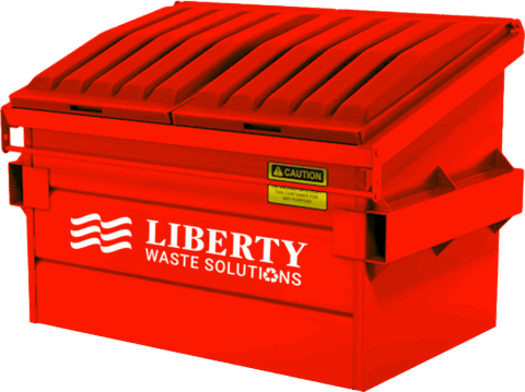 Front Load Dumpster For Bussines - Liberty Waste Solutions